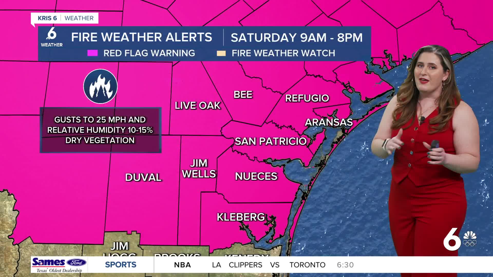 Weekend forecast: Elevated fire danger, near-freezing temps, and ...