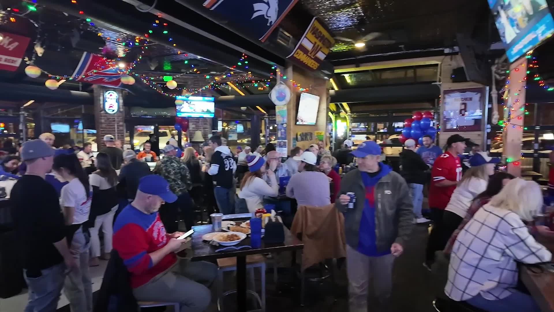 Bills Backers take over Dolphins bar