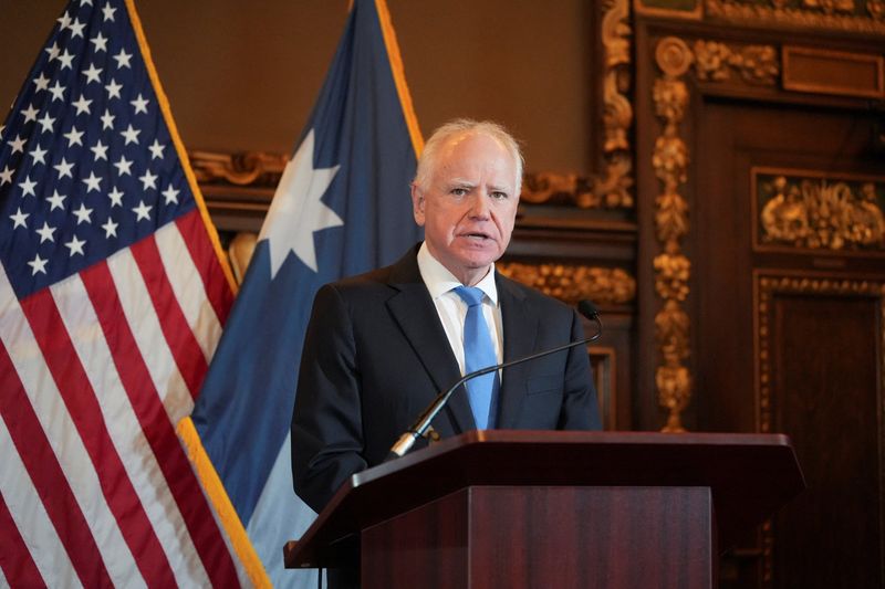 US Justice Department probing Minnesota Governor Walz, other officials ...