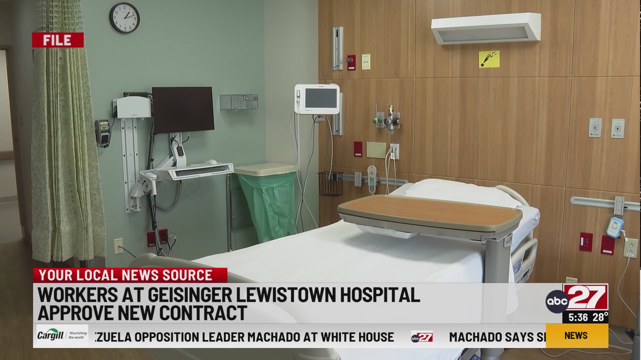 Geisinger Lewistown Hospital workers receive new contract