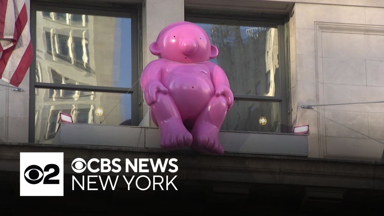 Who is Mr. Pink? Meet the whimsical character popping up across NYC's ...