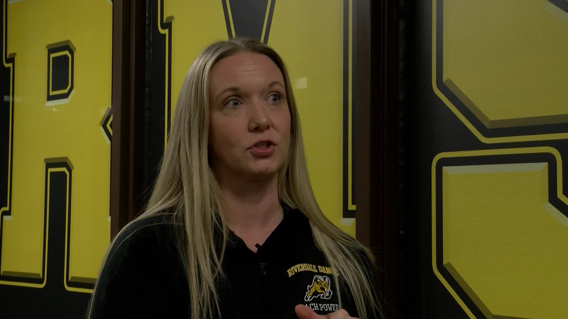 Dance team staff that assist Coach Powers