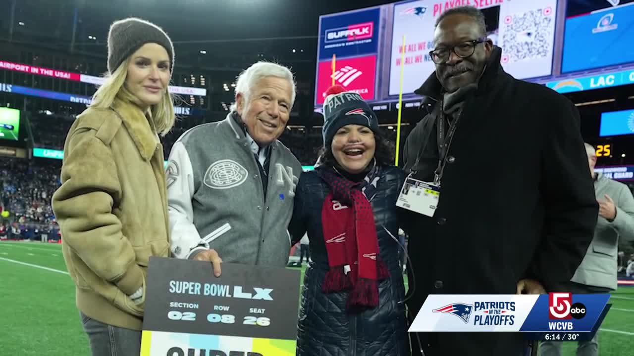 Patriots gift playoff, Super Bowl tickets to nurse battling cancer