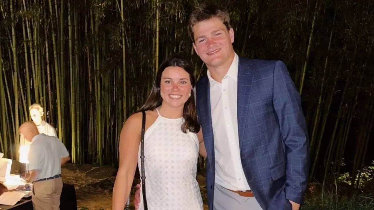 Drake Maye’s wife Ann Michael turns heads in Patriots-inspired red ...