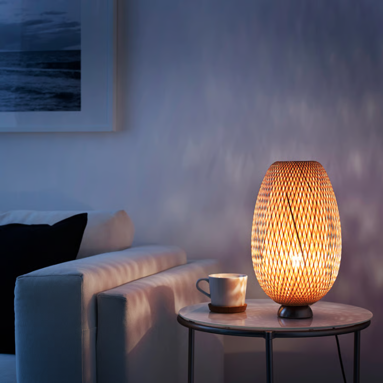 Ikea's boho-chic table lamp creates beautiful ambiance that's perfect ...