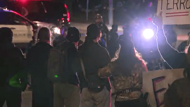 Police defend use of non-lethal pepper ball rounds during weekend anti ...