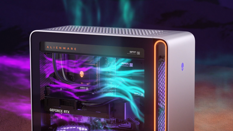 Alienware Area-51 gaming PC with AMD Ryzen 9850X3D and NVIDIA RTX 5090