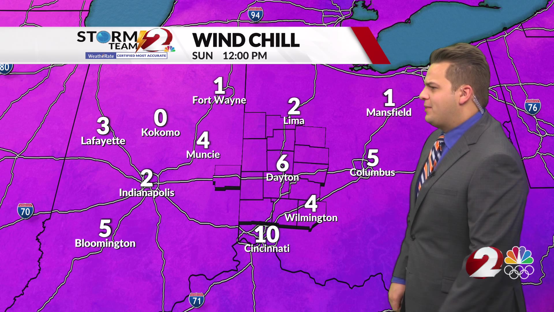 Today's Miami Valley forecast: 1/16/26