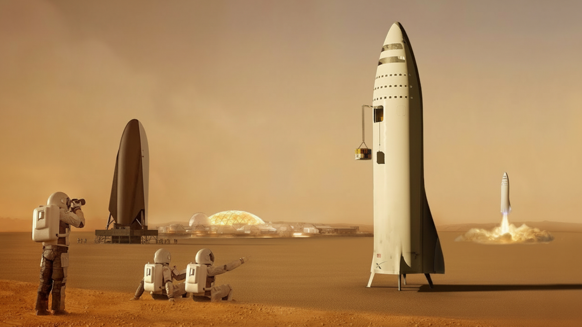 Mission to Mars, the mega projects, spacecraft, and technology needed ...