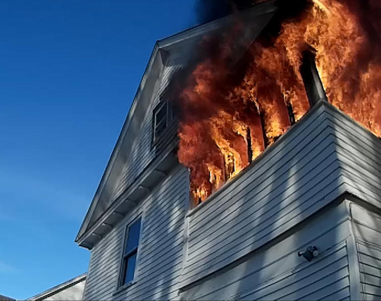 Fire crews battle structure fire in Pittsfield