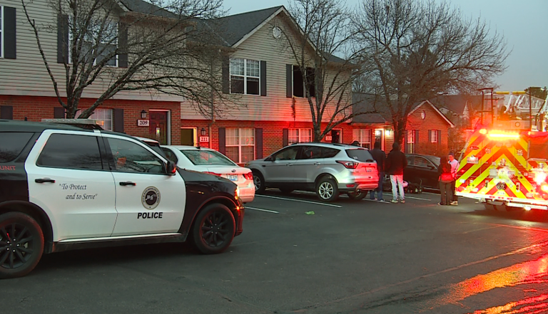 Family forced out after fire at apartment in Highland Heights