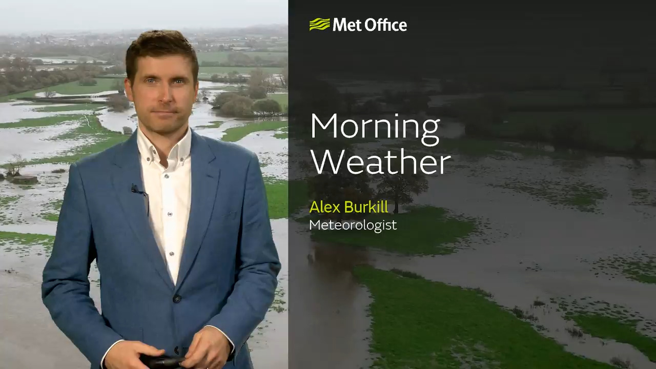 Met Office Friday morning weather forecast 14/11/2025