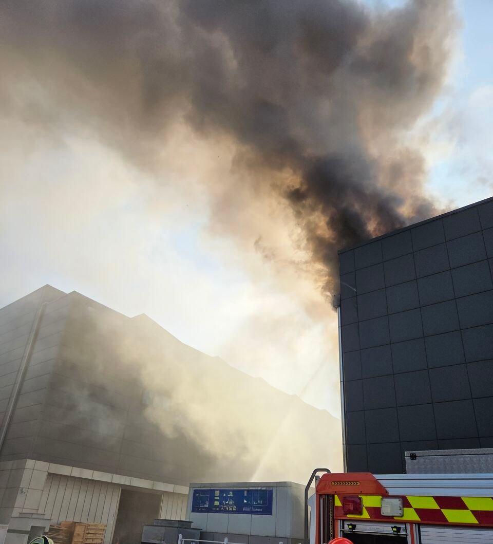 Fire at Siheung metal factory triggers response level 1