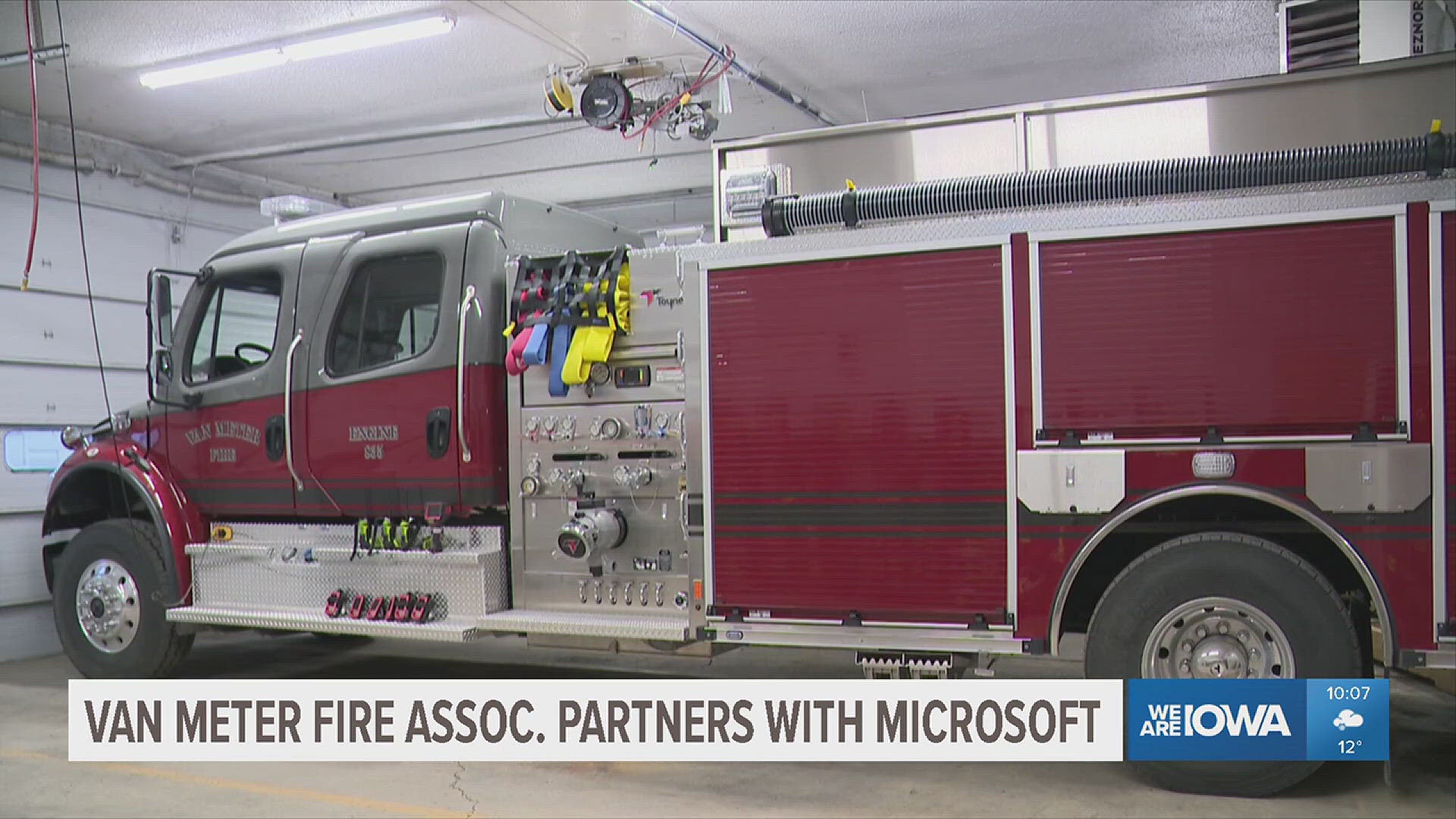 Van Meter Fire Association partners with Microsoft