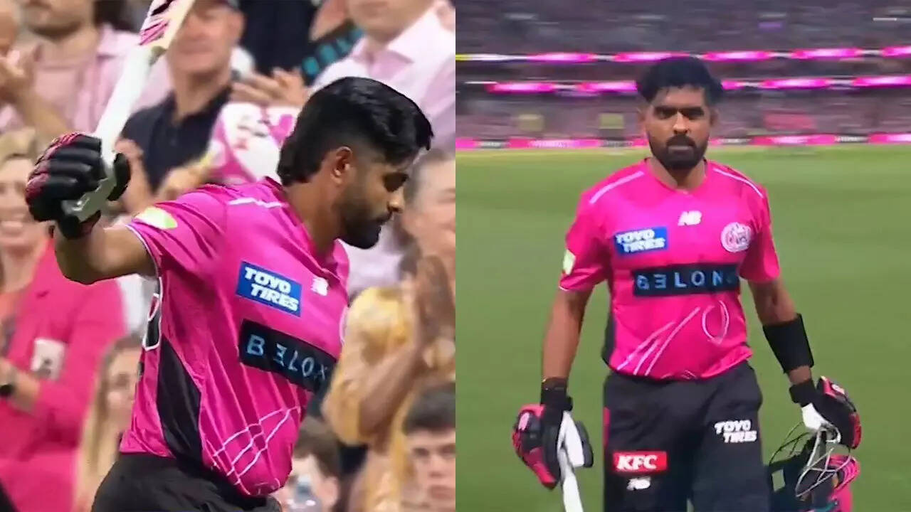 Run denied, wicket lost, bat smashed: Babar Azam's angry BBL moment - Watch