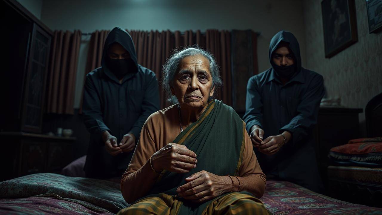 May we? Thieves wake 76-year-old Gujarat woman from sleep, seek ...