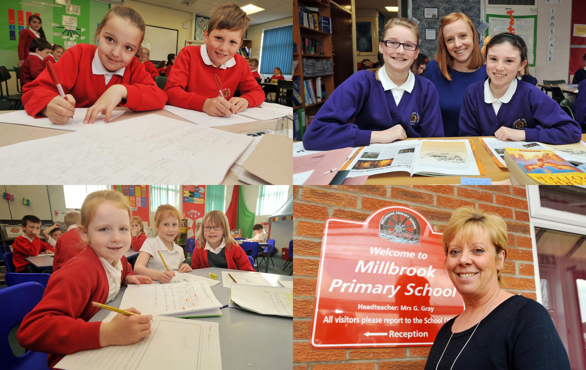 Pictures from 2013 of Shevington Millbrook Primary never before seen online