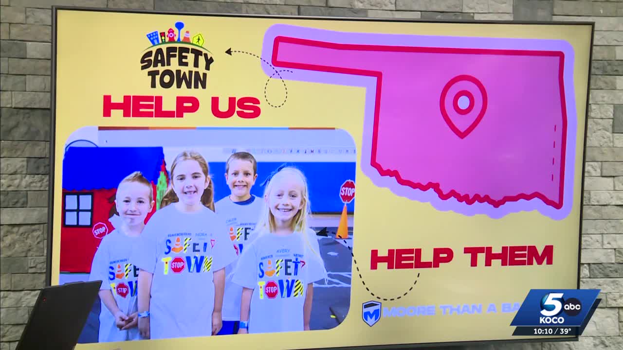 Moore unveils plans for child-sized safety town to prepare kids for ...