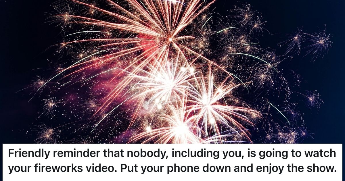 Concerned citizen feels people focus too much on recording social media ...