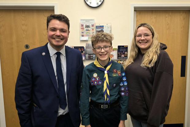 Swindon scout chosen to represent UK at major world event