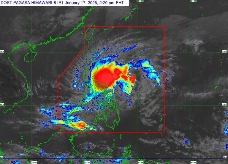 Flooding, landslides likely as 'Ada' moves over Catanduanes waters