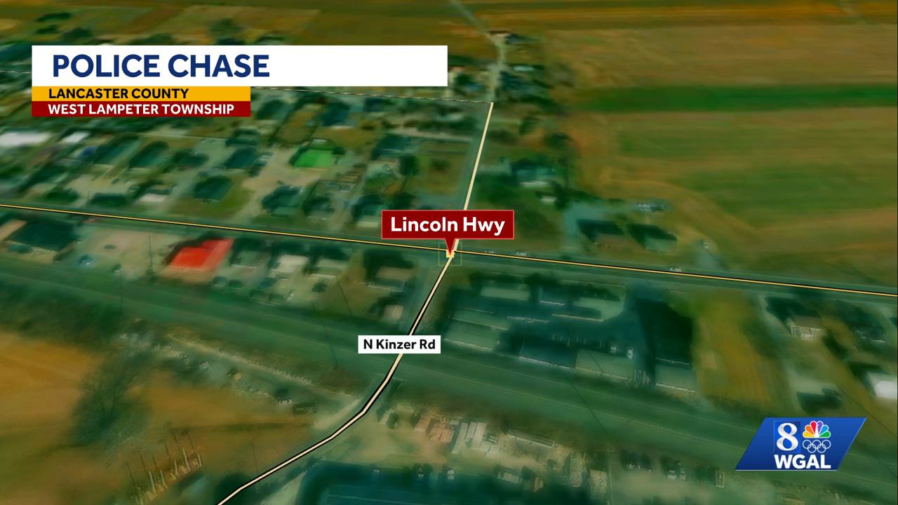 Police chase in Lancaster County ends with one arrest, another suspect ...
