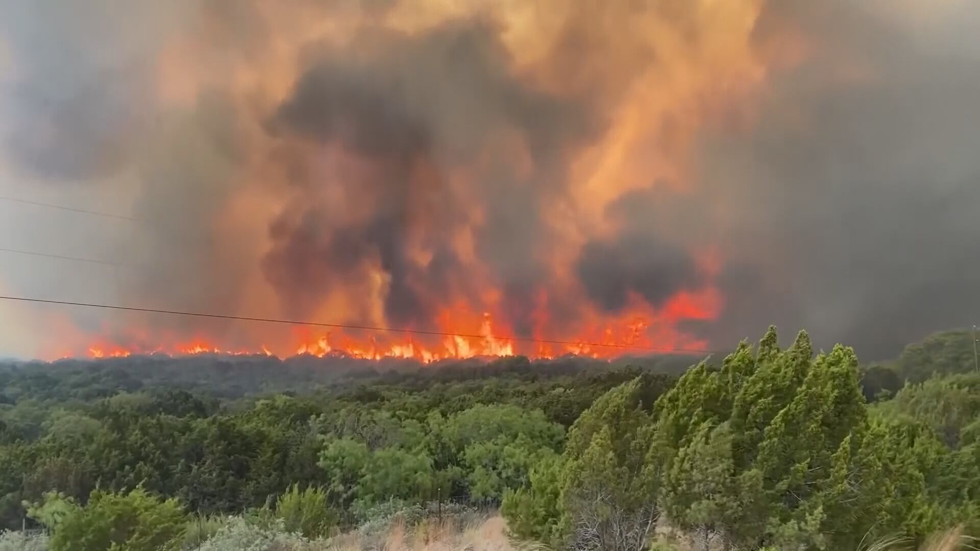 Dry conditions & strong winds creating perfect storm for fire concerns