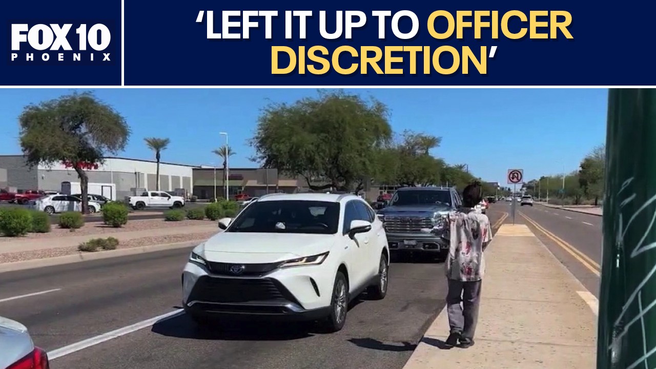 Phoenix cracks down on jaywalking, standing in medians