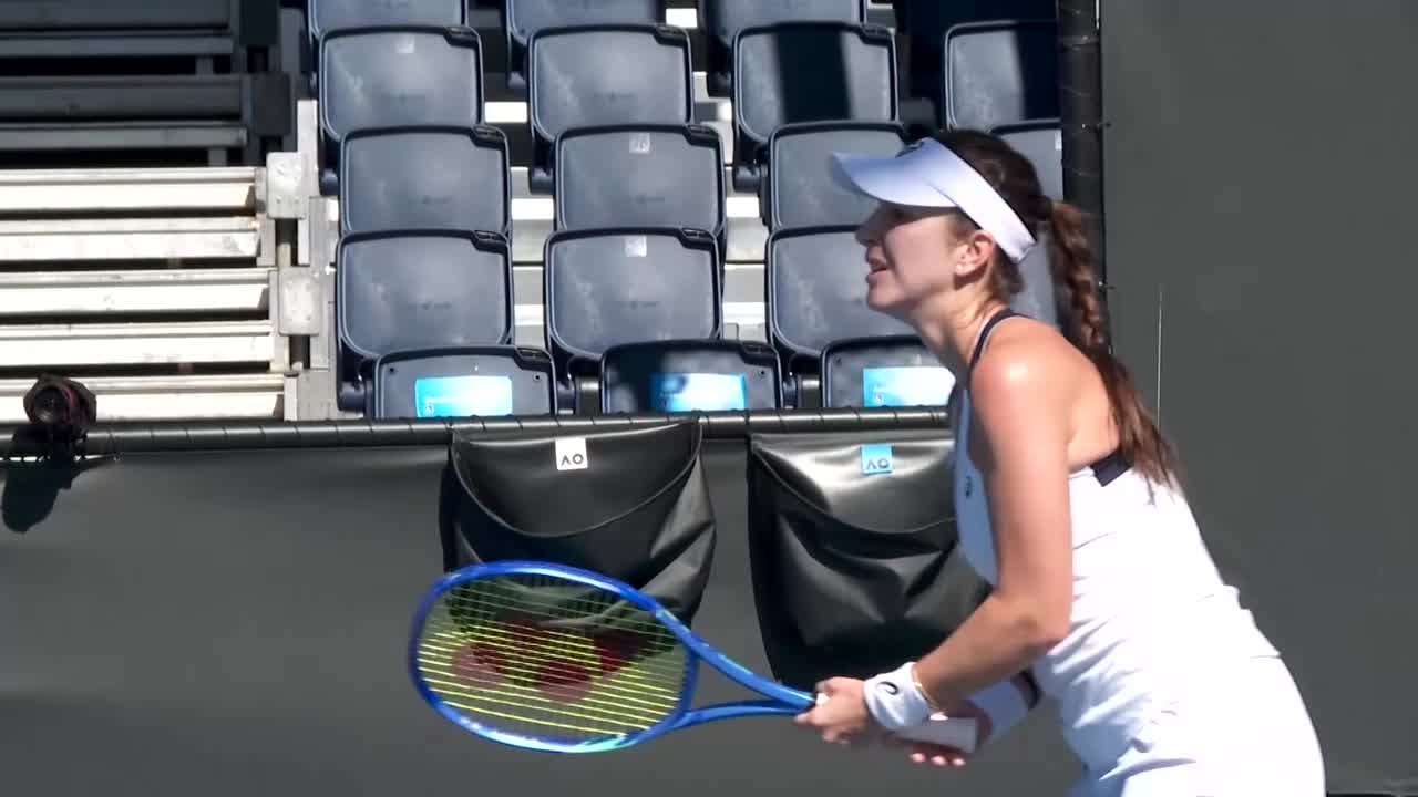 Keys, Osaka and Bencic go through final paces before Australian Open