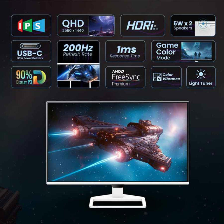 BenQ EW270Q 27-inch QHD 200Hz gaming monitor launched in India: Price ...