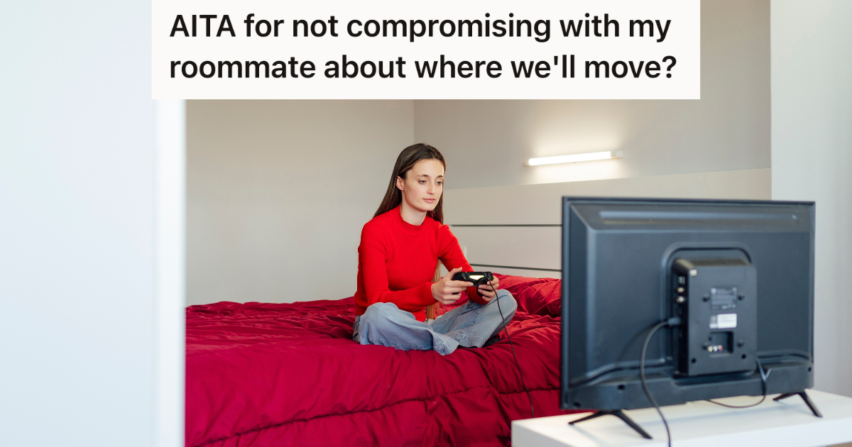 Two roommates enjoy playing video games, but one of them wants to move ...