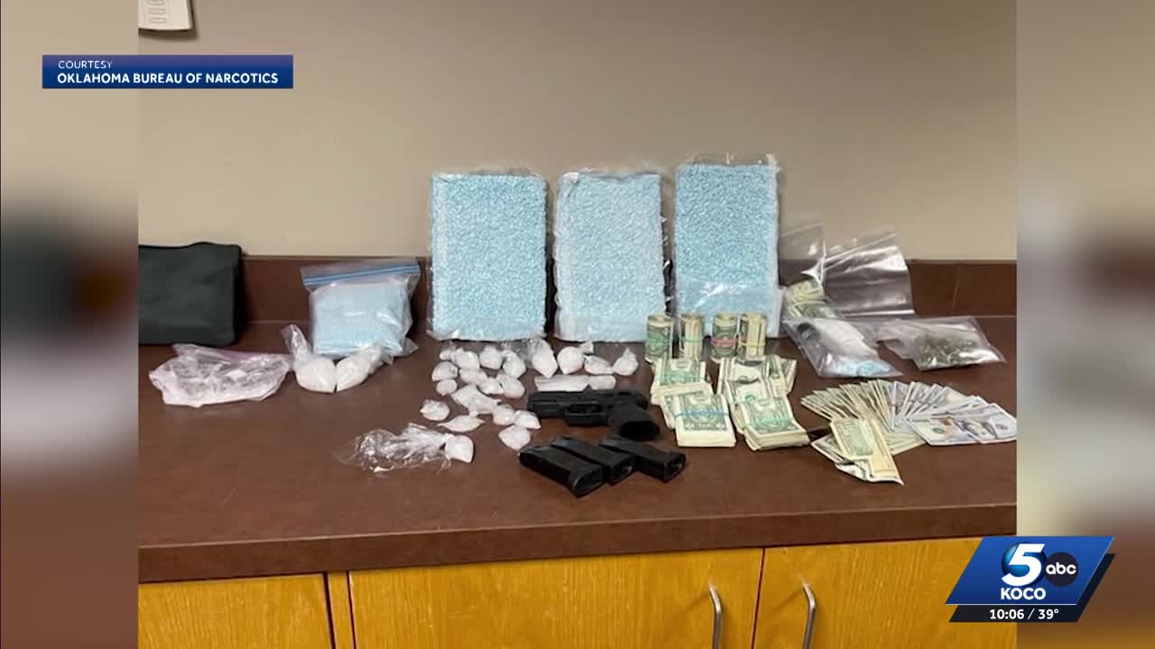 Oklahoma drug bust seizes 17,000 fentanyl pills in Enid