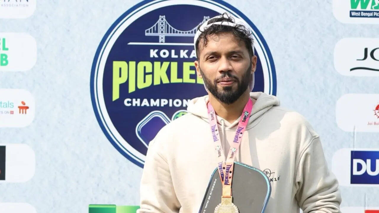 Kolkata Pickleball Championship: Anay Patil vs Vinay Sethia open 35 ...