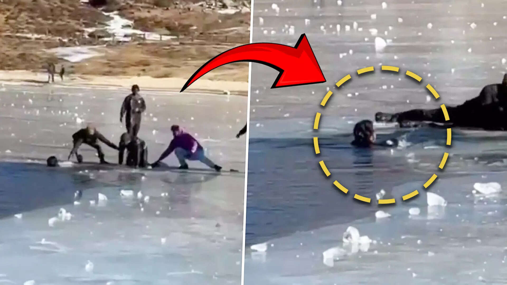 Arunachal Pradesh: 1 tourist dead, another missing as ice cracks on ...