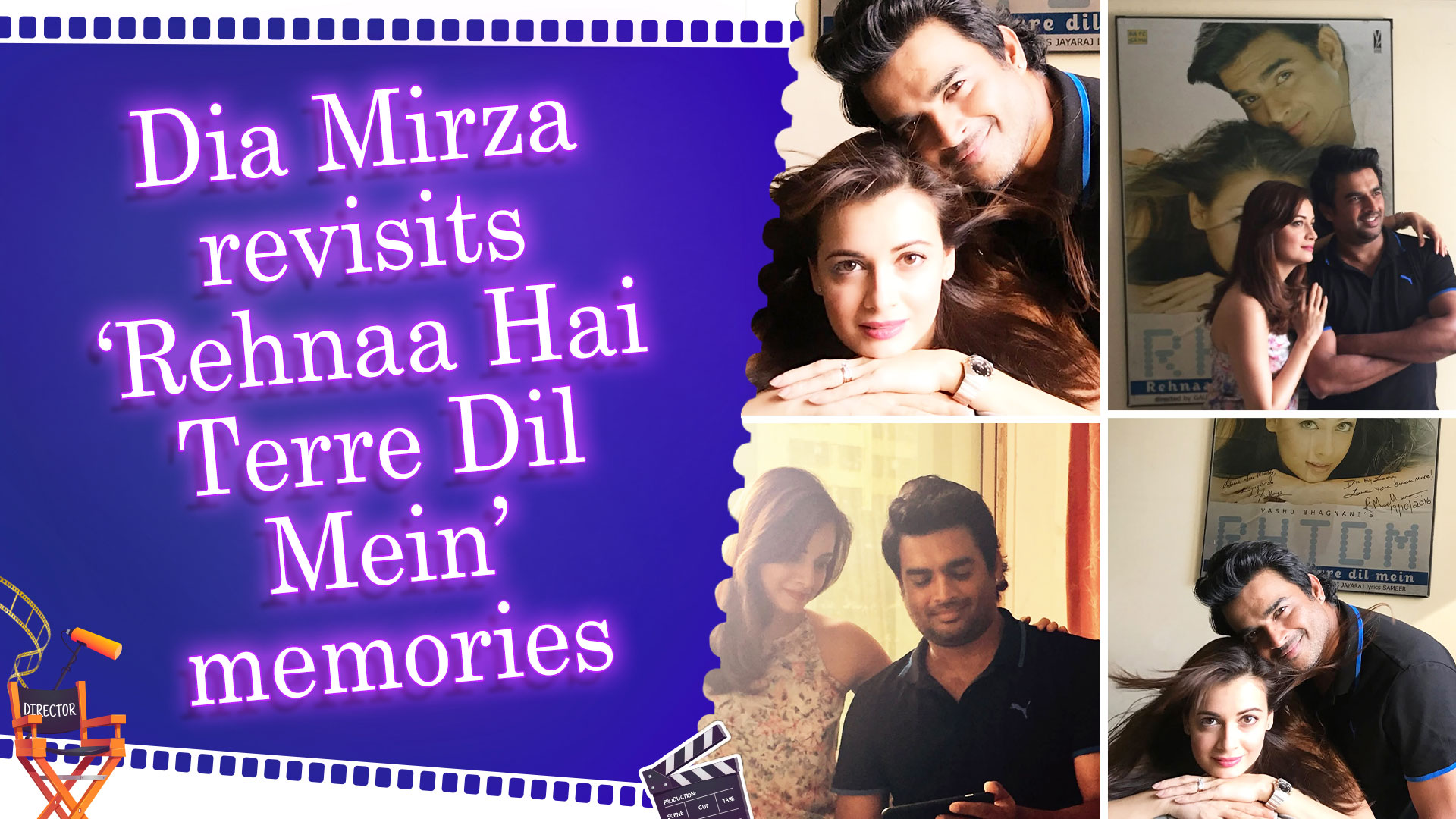 Dia Mirza shares throwback moments with R Madhavan as ‘Rehnaa Hai Terre ...
