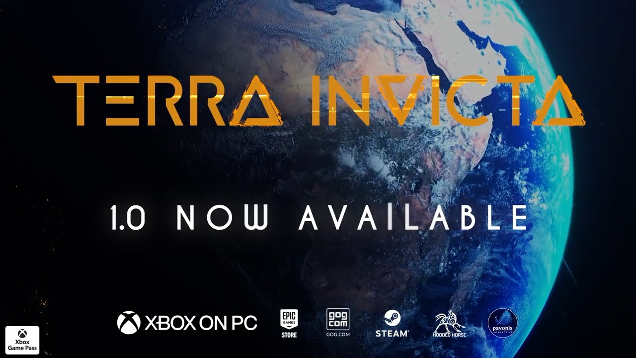 Terra Invicta official version launch trailer