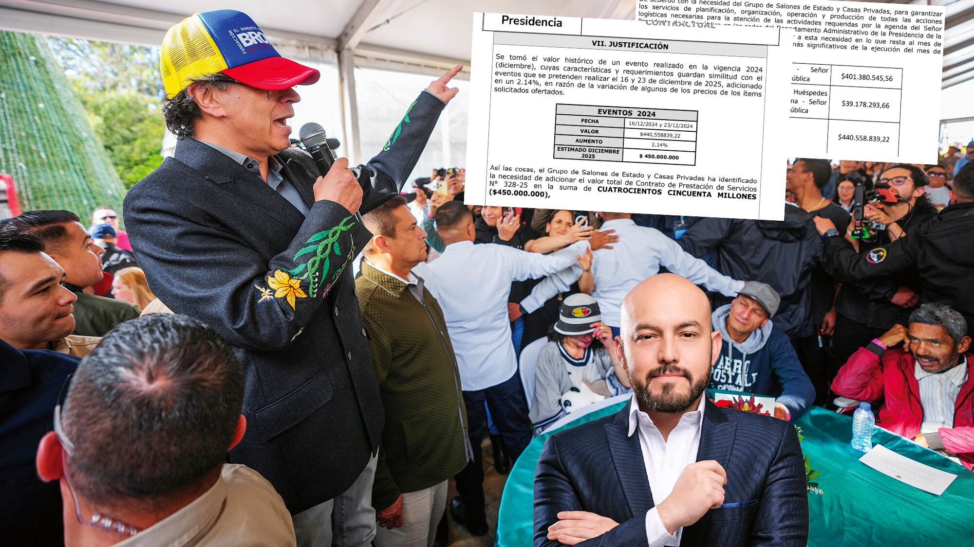 La Presidencia destinó millonarios recursos para los eventos navideños ...