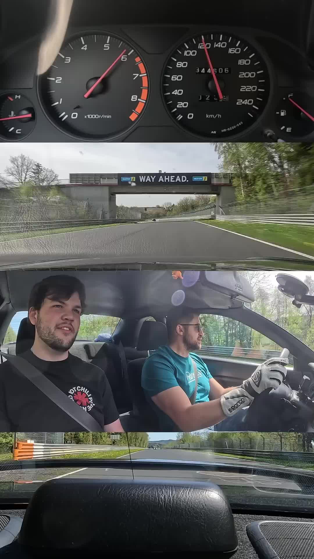 Retro Honda races against today's sports sedan