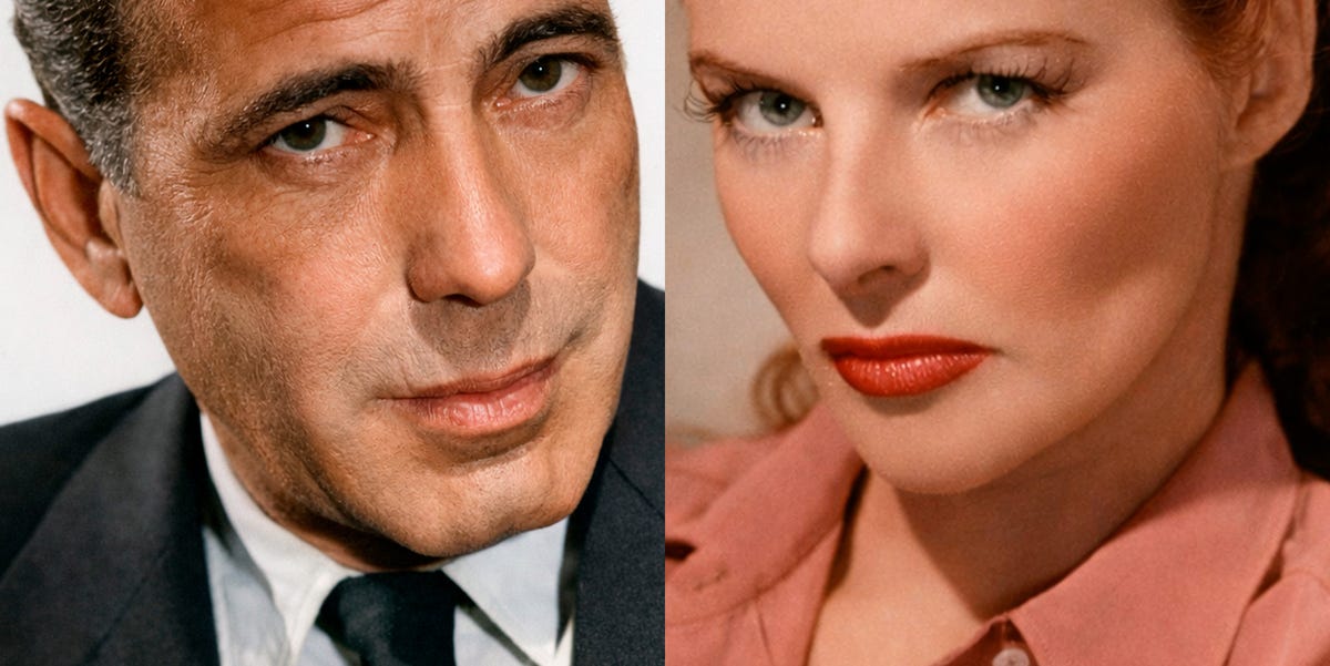 El actor Humphrey Bogart hace 75 años: "A Katharine Hepburn le ...