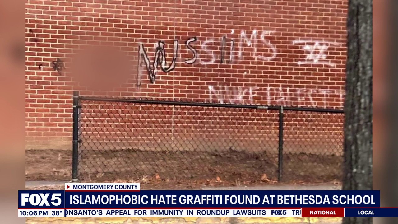 Islamaphobic hate graffiti found at high school in Montgomery County