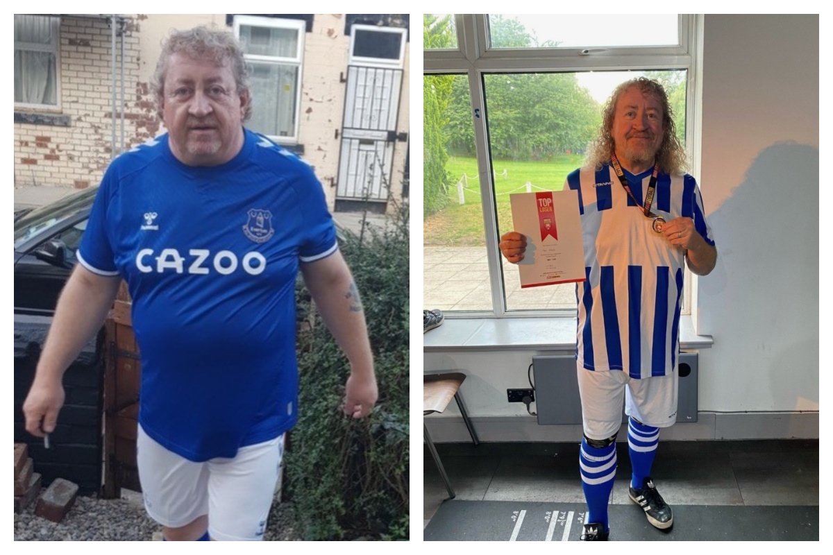 Leeds man celebrates four stone weight loss after joining 'Man v Fat ...