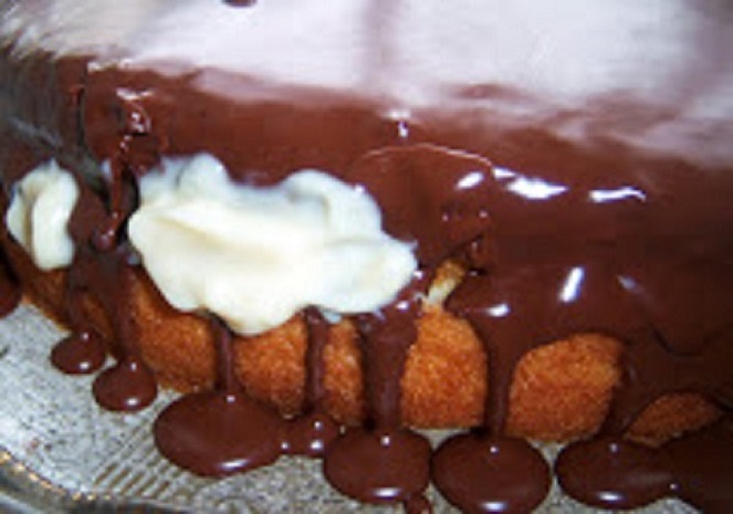 Easy Boston cream pie