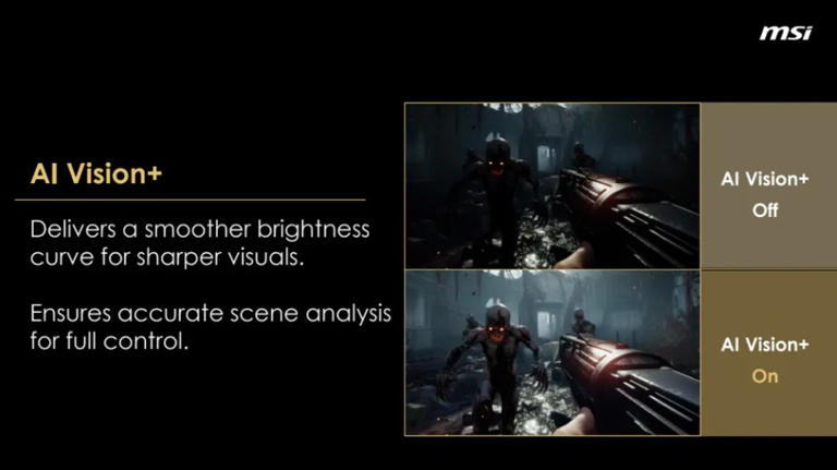 MSI MEG X : cet écran OLED vous aide à tricher dans vos jeux avec une ...