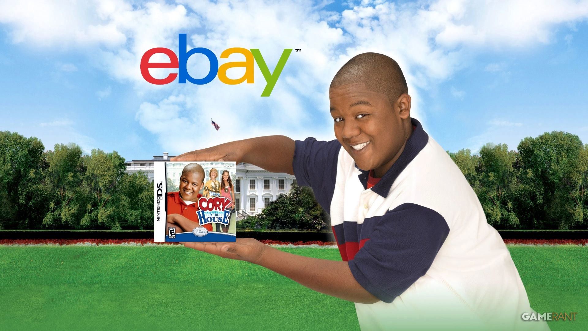 Cory in the House DS game is being listed for hundreds on eBay