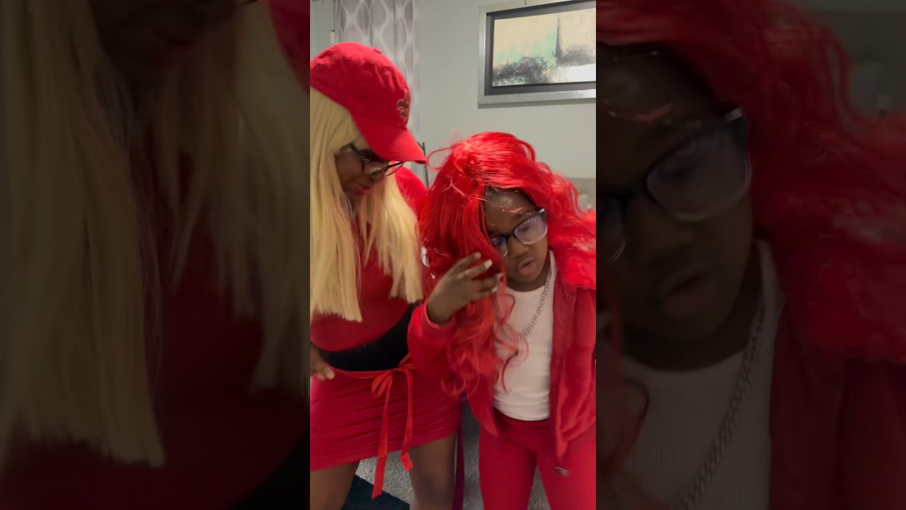 Dad did not expect to walk in and see these moves