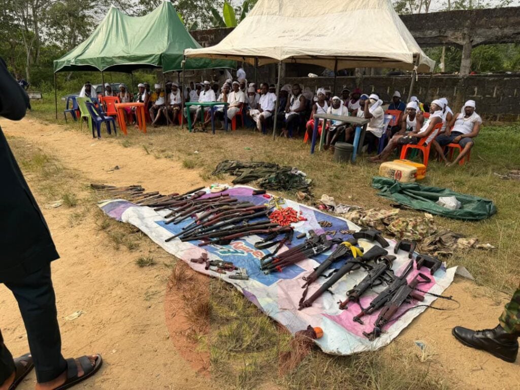 80 militants surrender arms in C'River amnesty breakthrough