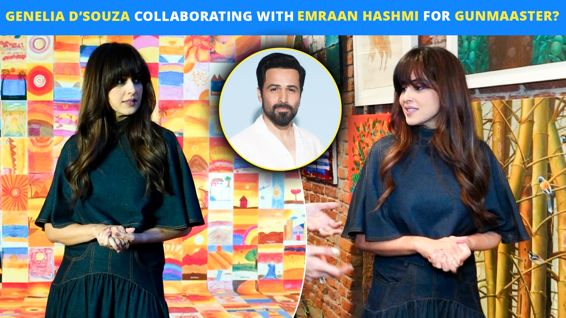 Heartworks: Genelia D'Souza inaugurates art charity initiative ...