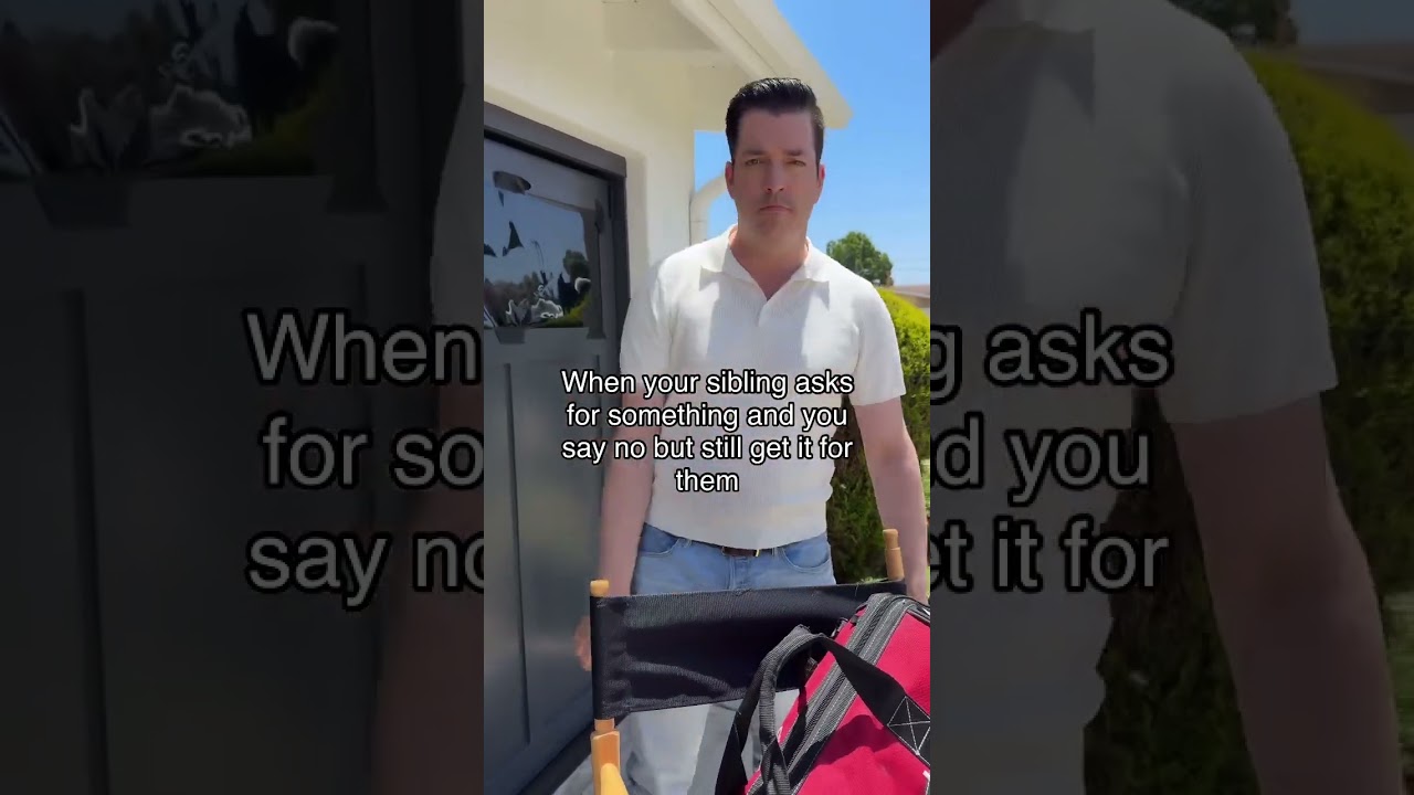 Mood when Drew Scott says, "Hey, can you do me a favor?"