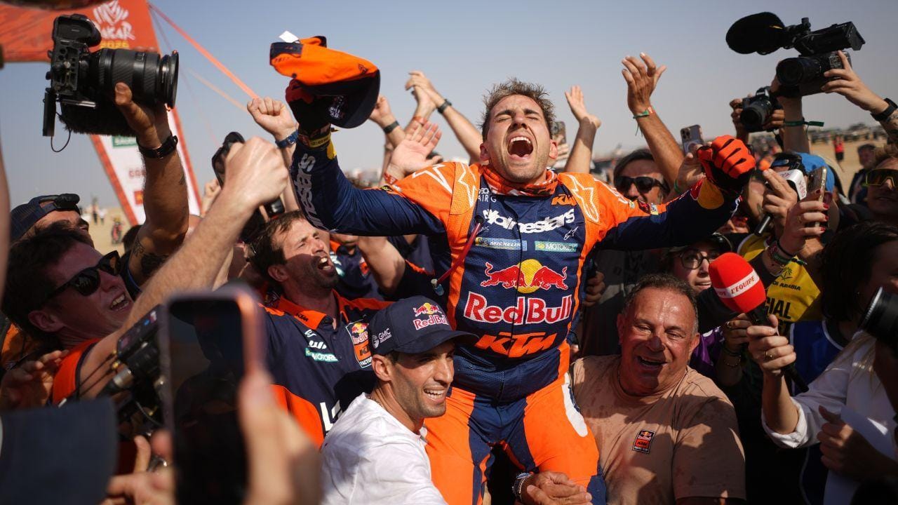 Histórico: ganhar por dois segundos ao fim de 49 horas na mota!