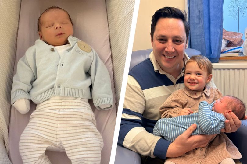 'So blessed': Mayor Ben Houchen and wife Rachel welcome newborn baby boy